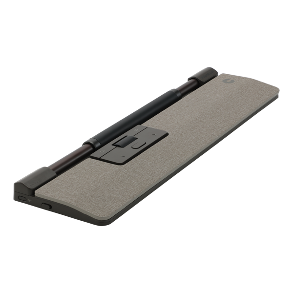 OfficeAid. RollerMouse Pro Slim wrist rest Light grey